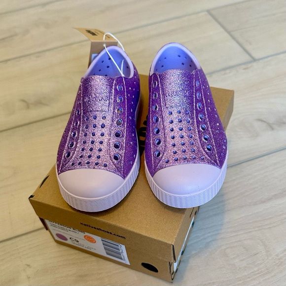 Native | Shoes | Native Jefferson Shoe Kids Toddler Girls 9 Purple ...